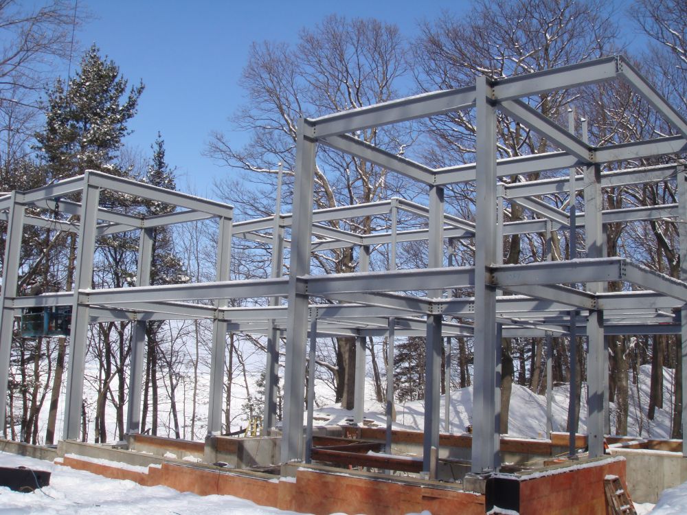 Building House With Steel Beams - The Best Picture Of Beam